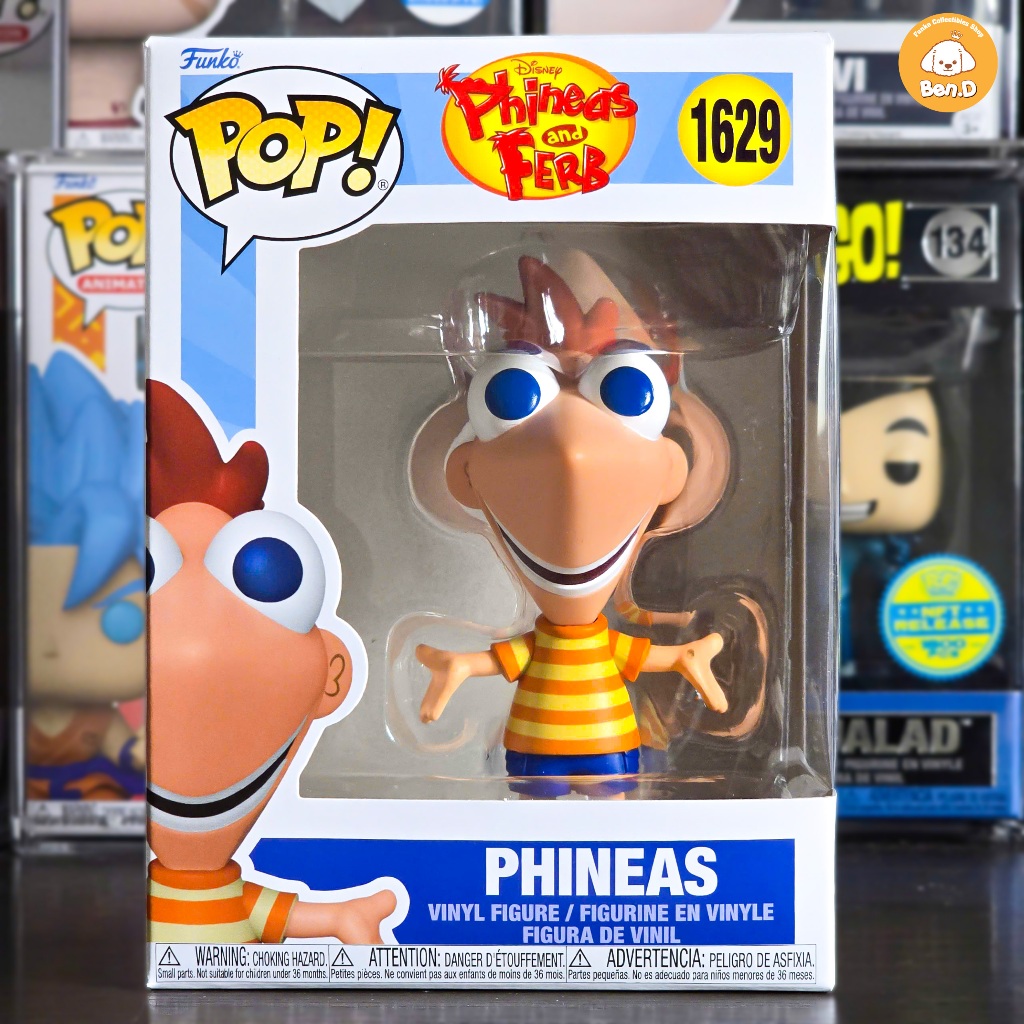 Mô hình Funko POP! Disney: Phineas and Ferb - Phineas #1629 | Shopee ...