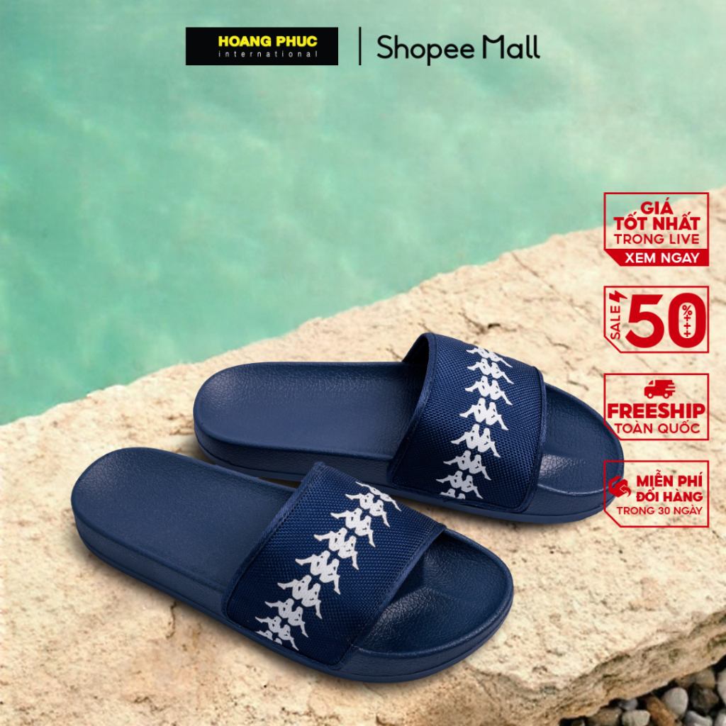Dép quai ngang unisex nam/nữ KAPPA hàng hiệu giá sốc 23949101669 ...