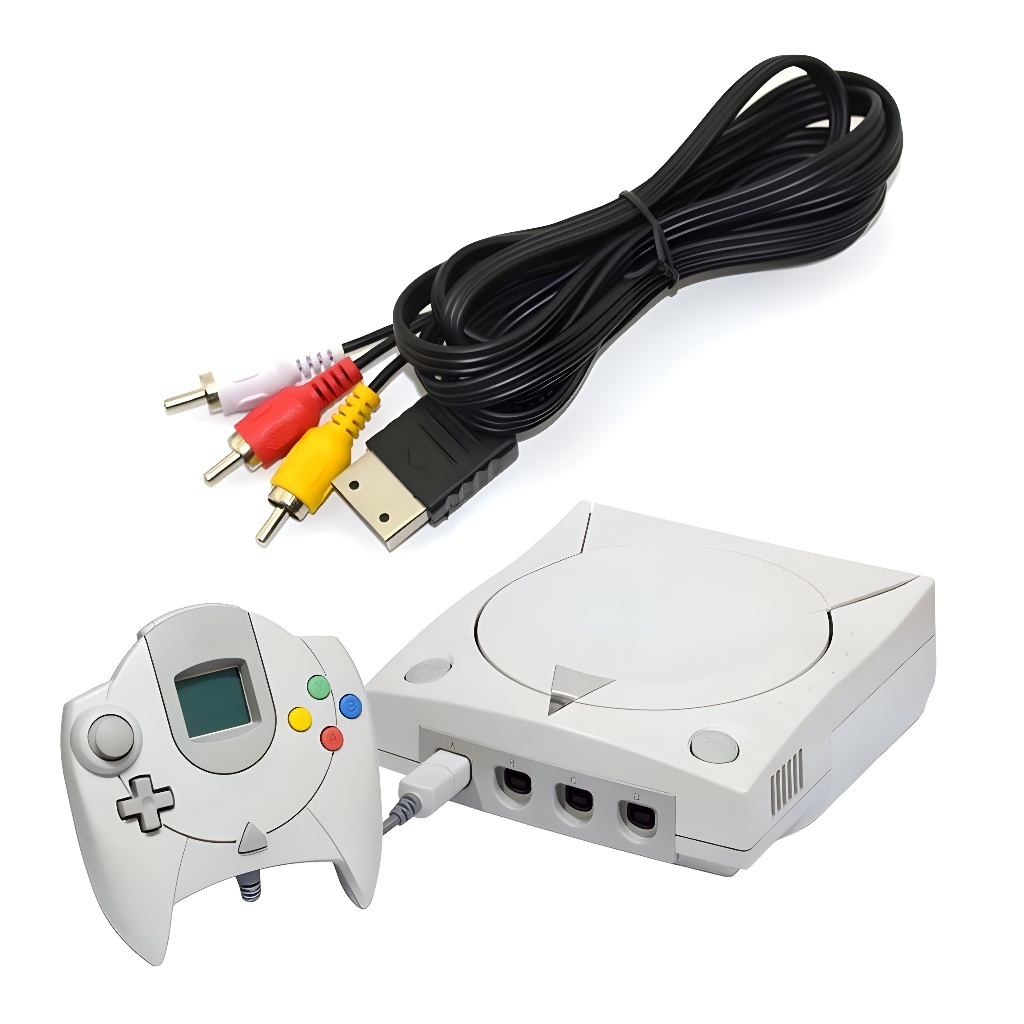 Dây cáp AV Sega Dreamcast xuất hình ảnh âm thanh 1m8 máy game sega ...