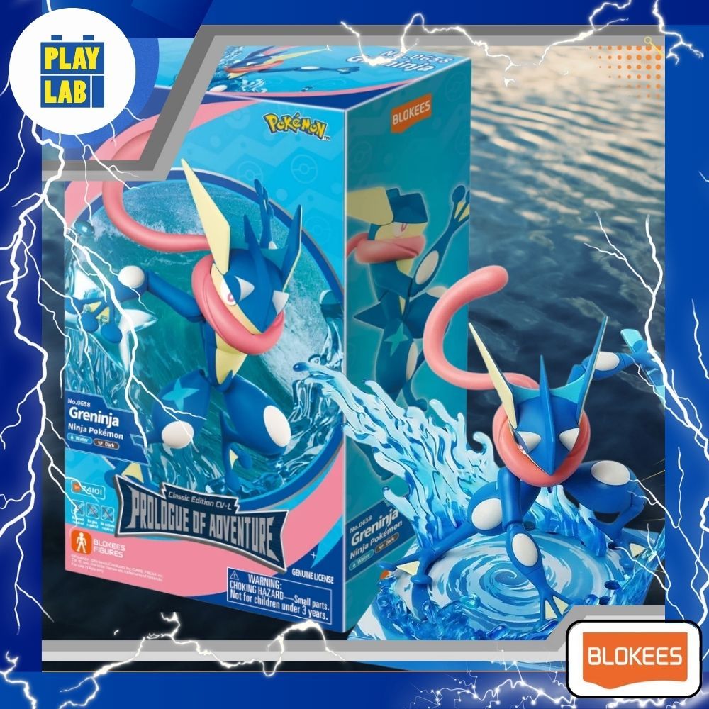 [NEW CÓ SẴN] Blokees Figures - Pokémon Classic Edition CV-L Grenninja ...