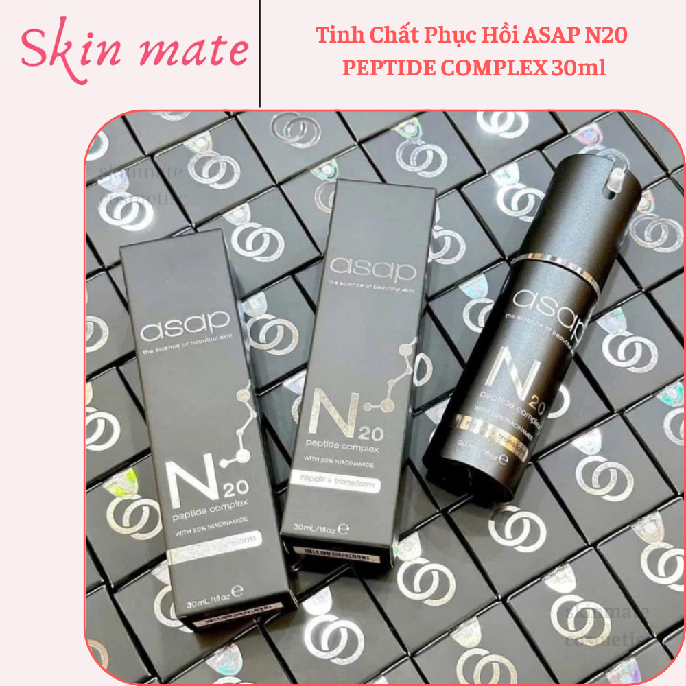 Tinh Chất Phục Hồi, Giảm Nếp Nhăn & Tăng Cường Độ Đàn Hồi ASAP N20 ...