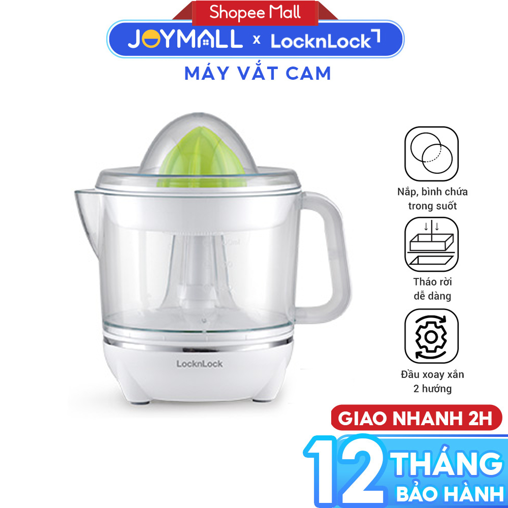 Máy Vắt Cam LocknLock EJJ231 Trắng Xanh Lá 700ml 40W, Hàng Chính Hãng ...