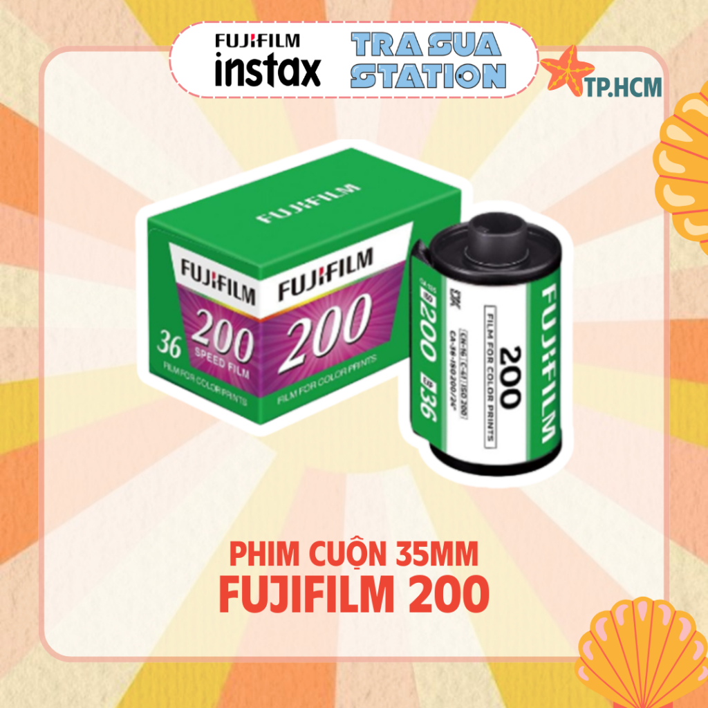 Fuji C200 36exp ISO 200 date xa - Film 35mm hộp lẻ 1 cuộn Fuji C200 ...