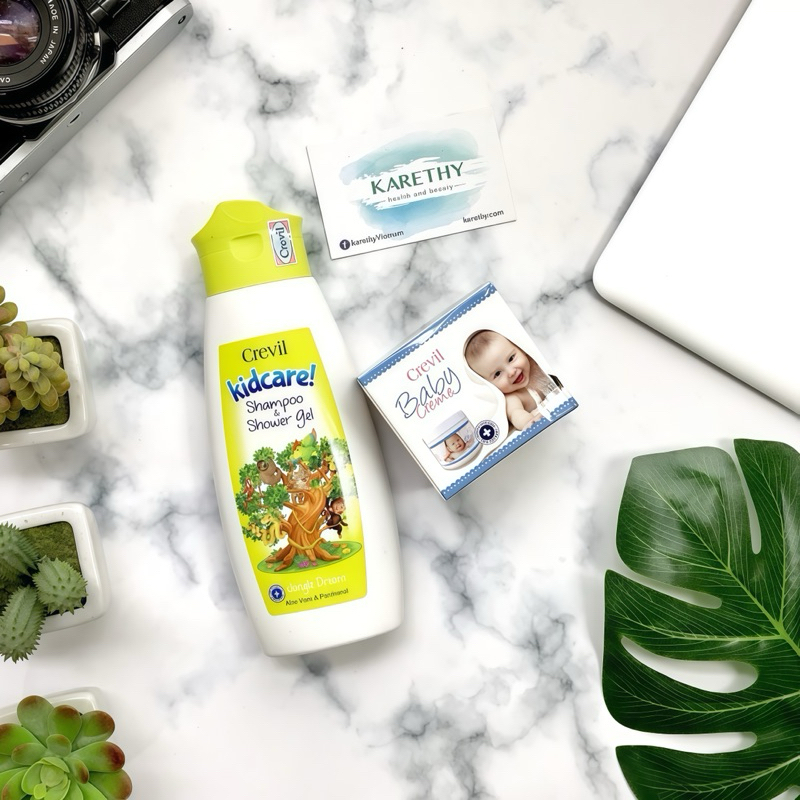 Sữa Tắm Gội Cao Cấp Lành Tính cho Em Bé của CREVIL KIDCARE | Shopee ...
