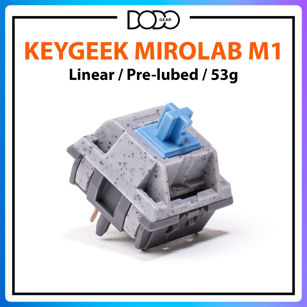 Switch Keygeek MiroLab M1 5 PIN Linear 53g công tắc bàn phím Switch ...