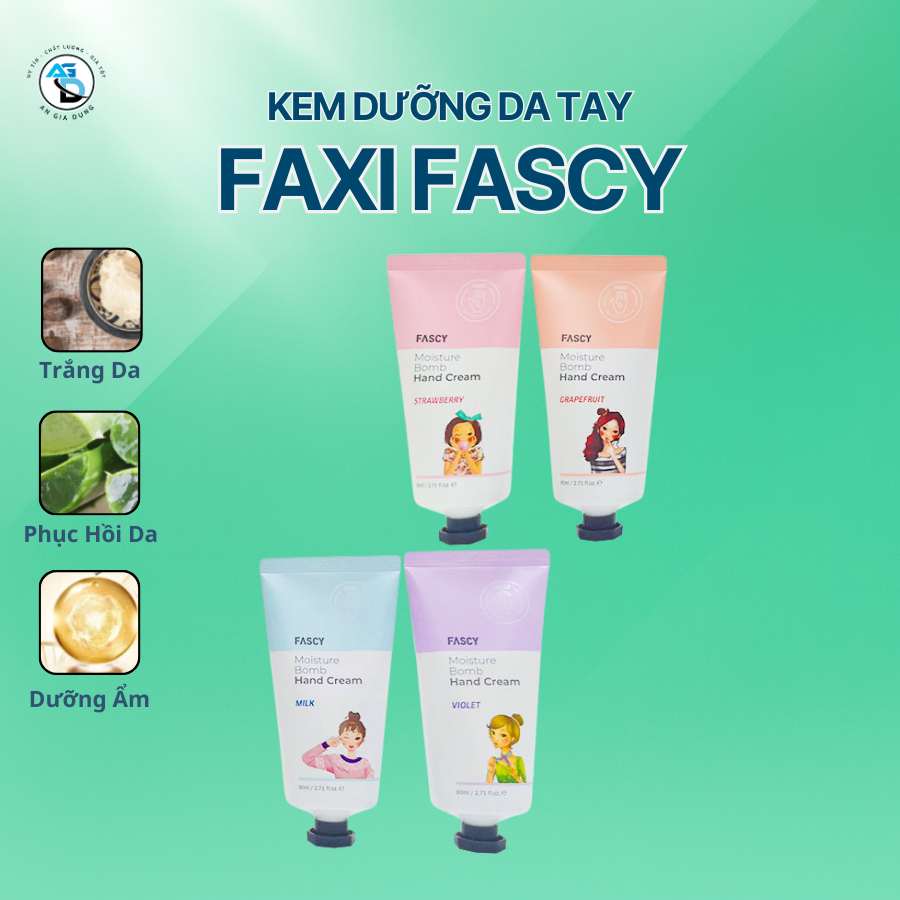 Kem Dưỡng Da Tay Hàn Quốc FASCY Kem Dưỡng Ẩm Cho Da Tay | Shopee Việt Nam