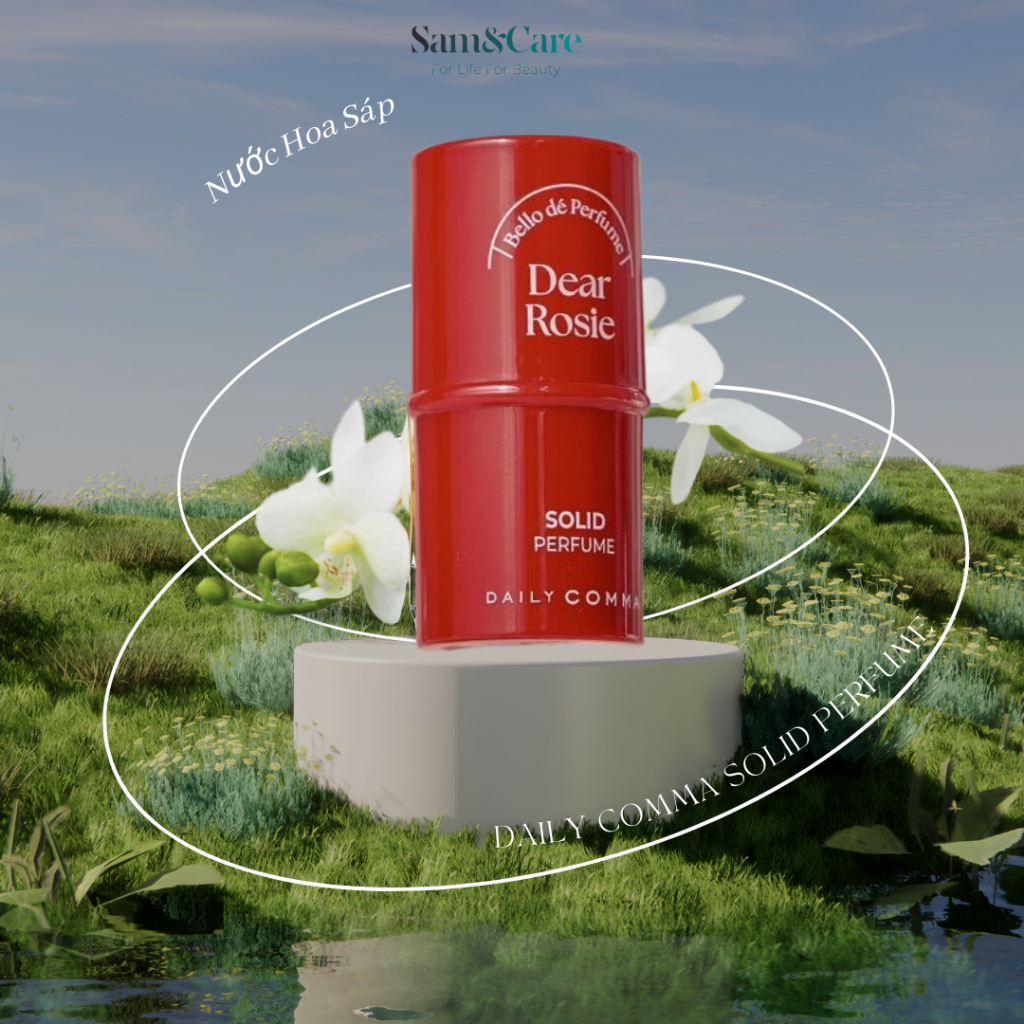 Nước Hoa Sáp Daily Comma Solid Perfume Hàn Quốc - Hương hoa hồng thanh ...