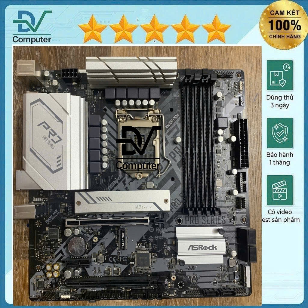 Main B560 PRO4 ASROCK + kèm fe dành cho các game thủ | Shopee Việt Nam