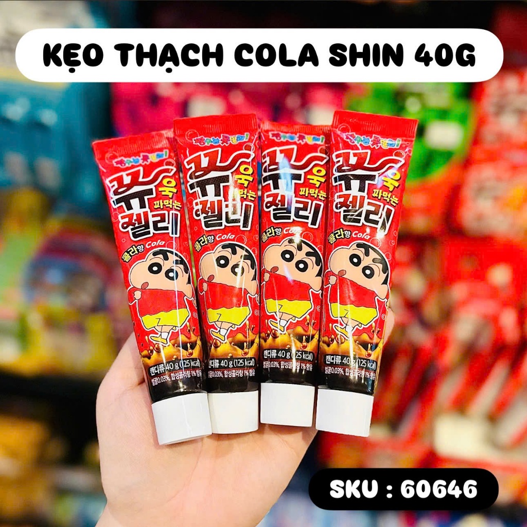 {COMBO 2 TUÝP} KẸO THẠCH / JELLY SHIN VỊ COLA 40G | Shopee Việt Nam