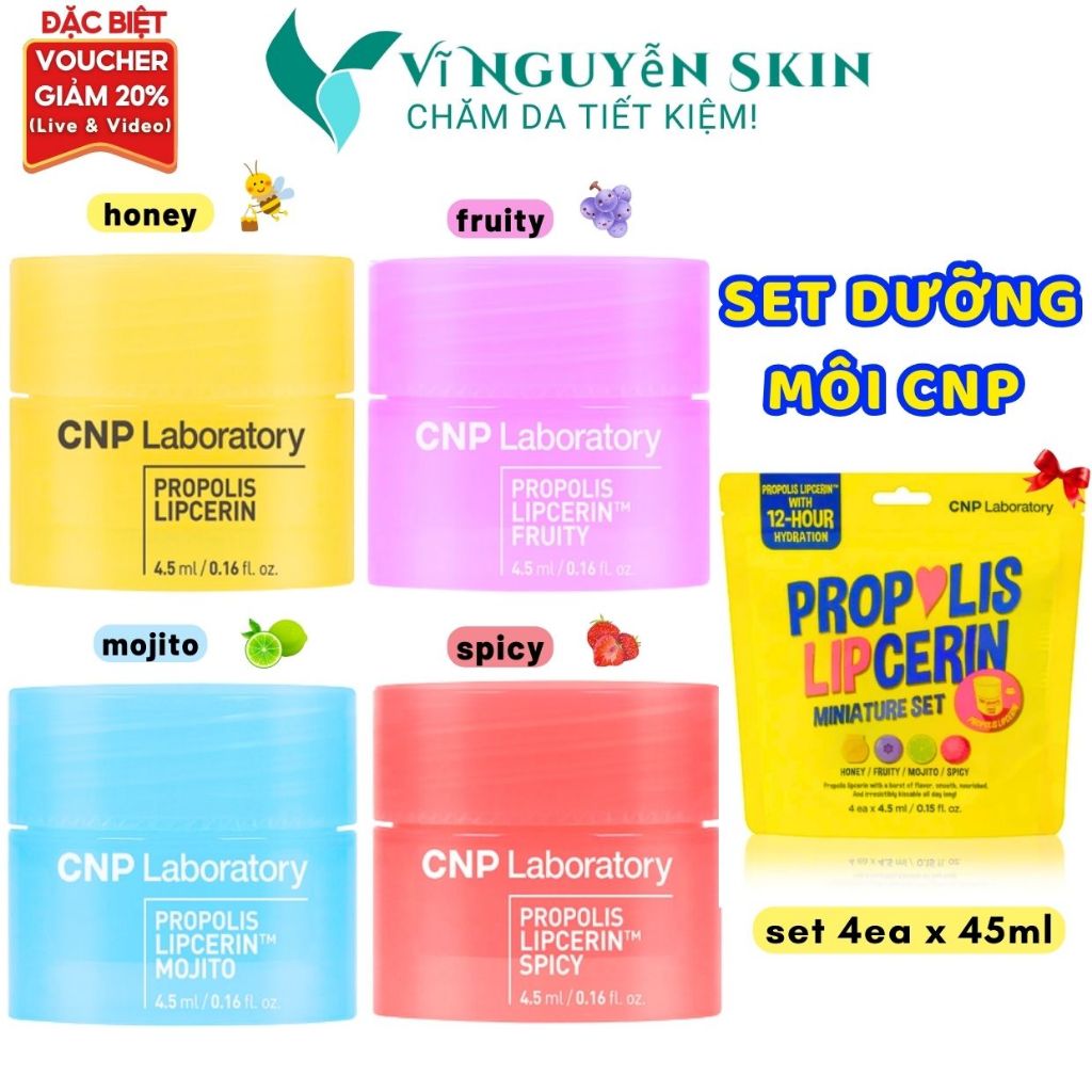 Son Dưỡng CNP Propolis Derma Moisture Lip Balm / Laboratory Propolis ...