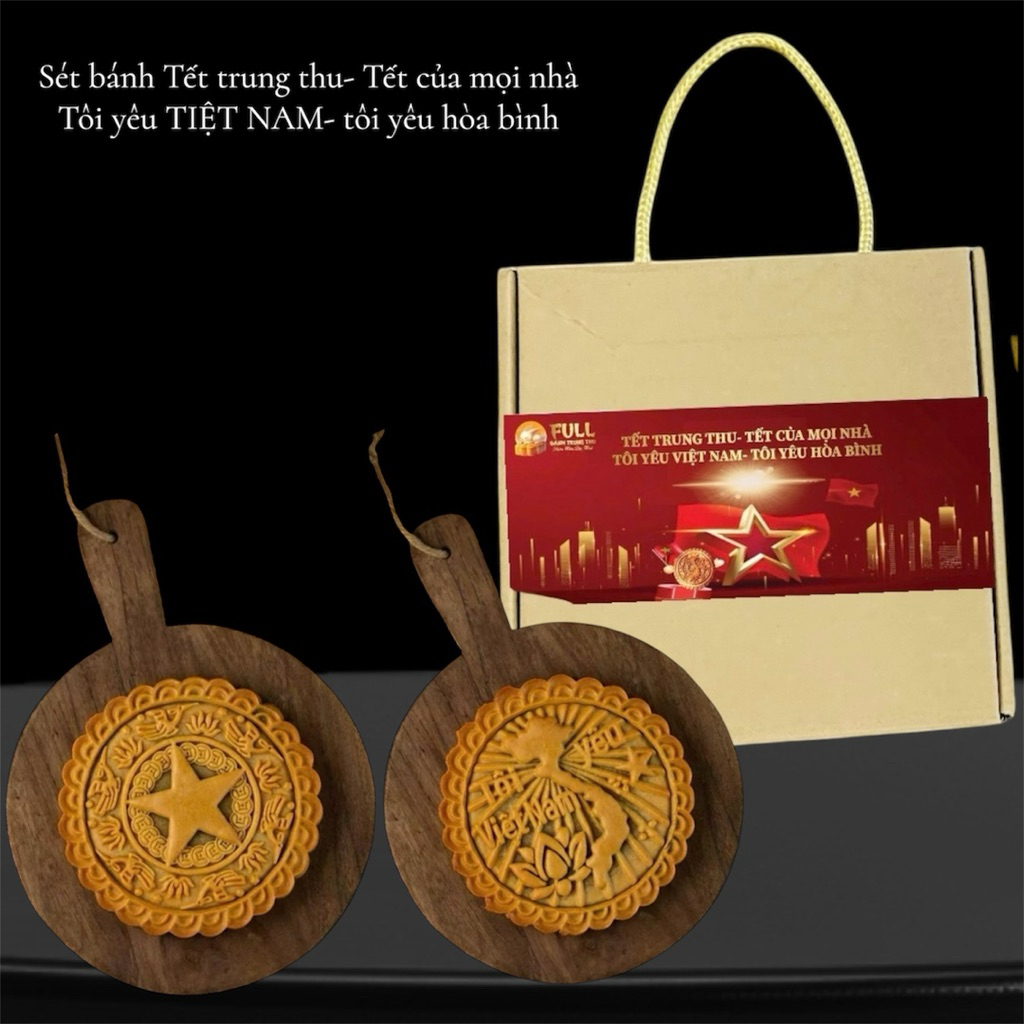 BÁNH TRUNG THU YÊU NƯỚC- GIẢM NGỌT (300g-320g) - ZC | Shopee Việt Nam