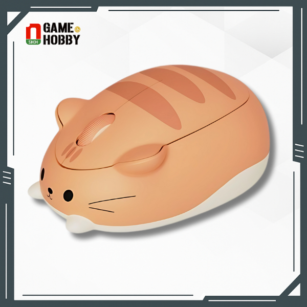 CHUỘT KHÔNG DÂY AKKO CAT THEME MOUSE - ORANGE KATE | Shopee Việt Nam