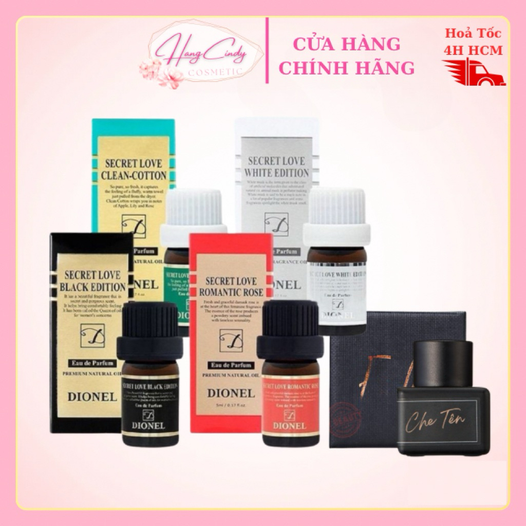 Nước Hoa Dionel Secret Love 5ml Chính Hãng Cho Vùng Kín | Shopee Việt Nam
