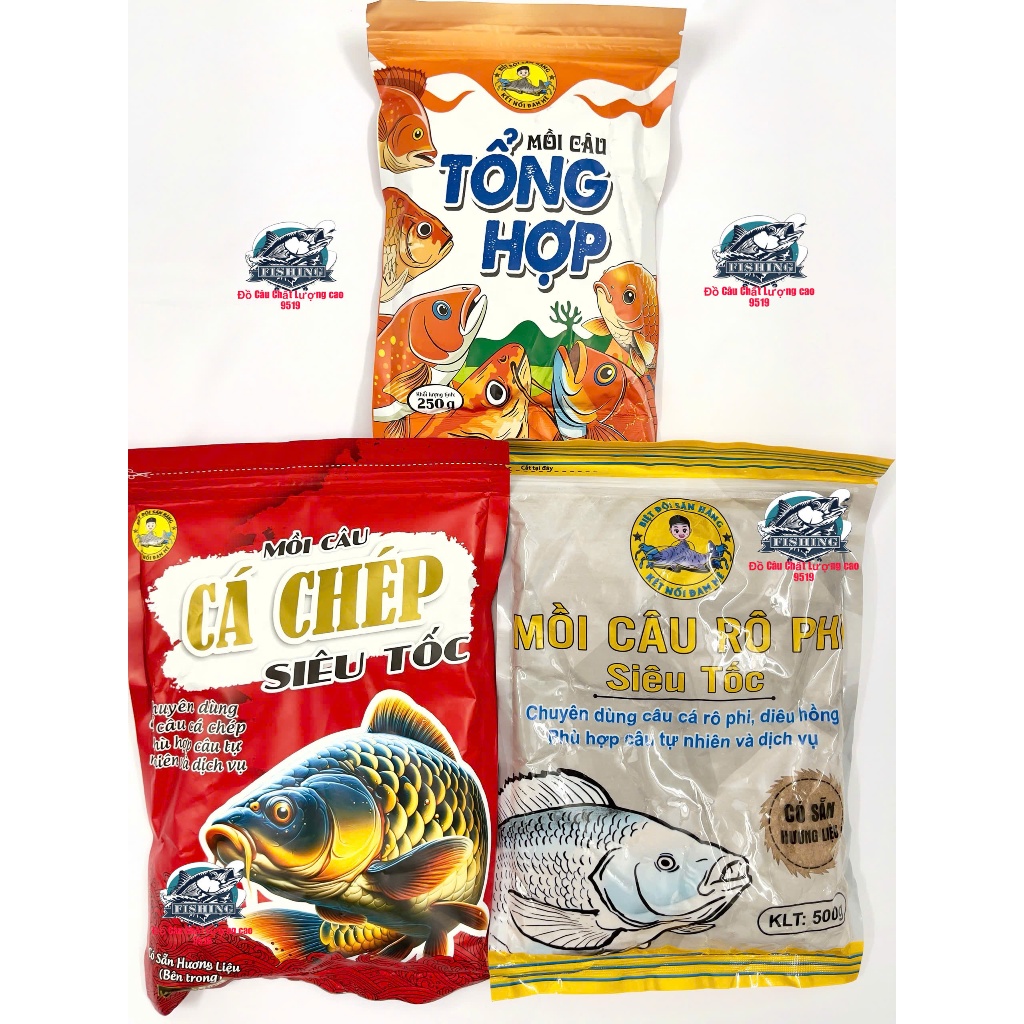 Mồi Câu Cá Chép Rô Phi Siêu Tốc Và Tổng Hợp | Shopee Việt Nam