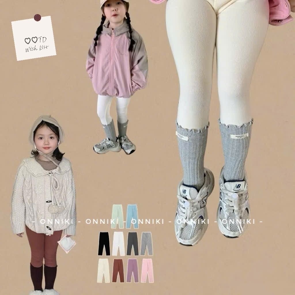 Quần Legging Giữ Nhiệt DÀY DẶN - ẤM ÁP Dành Cho Bé Gái & Bé Trai Chất ...