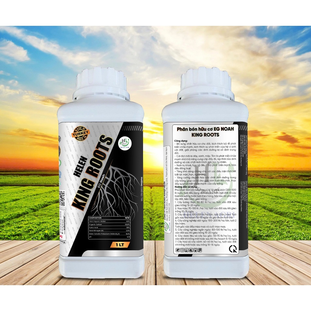 Helen King Roots 1L - Phân bón hữu cơ cao cấp nhập khẩu Thổ Nhĩ Kỳ ...