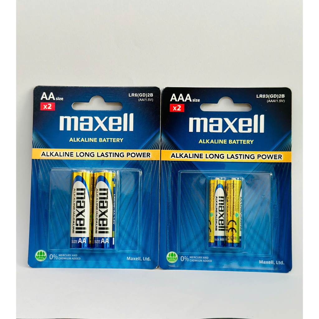 pin aaa, pin aa maxell alkaline 2 viên. Pin maxell AA, AAA chính hãng ...