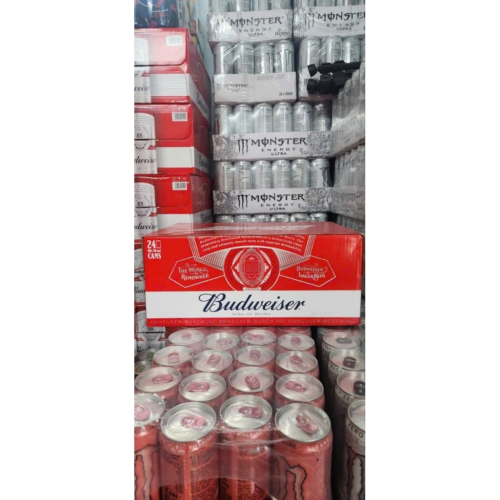 Budweiser beer thùng 24 lon 330ml | Shopee Việt Nam