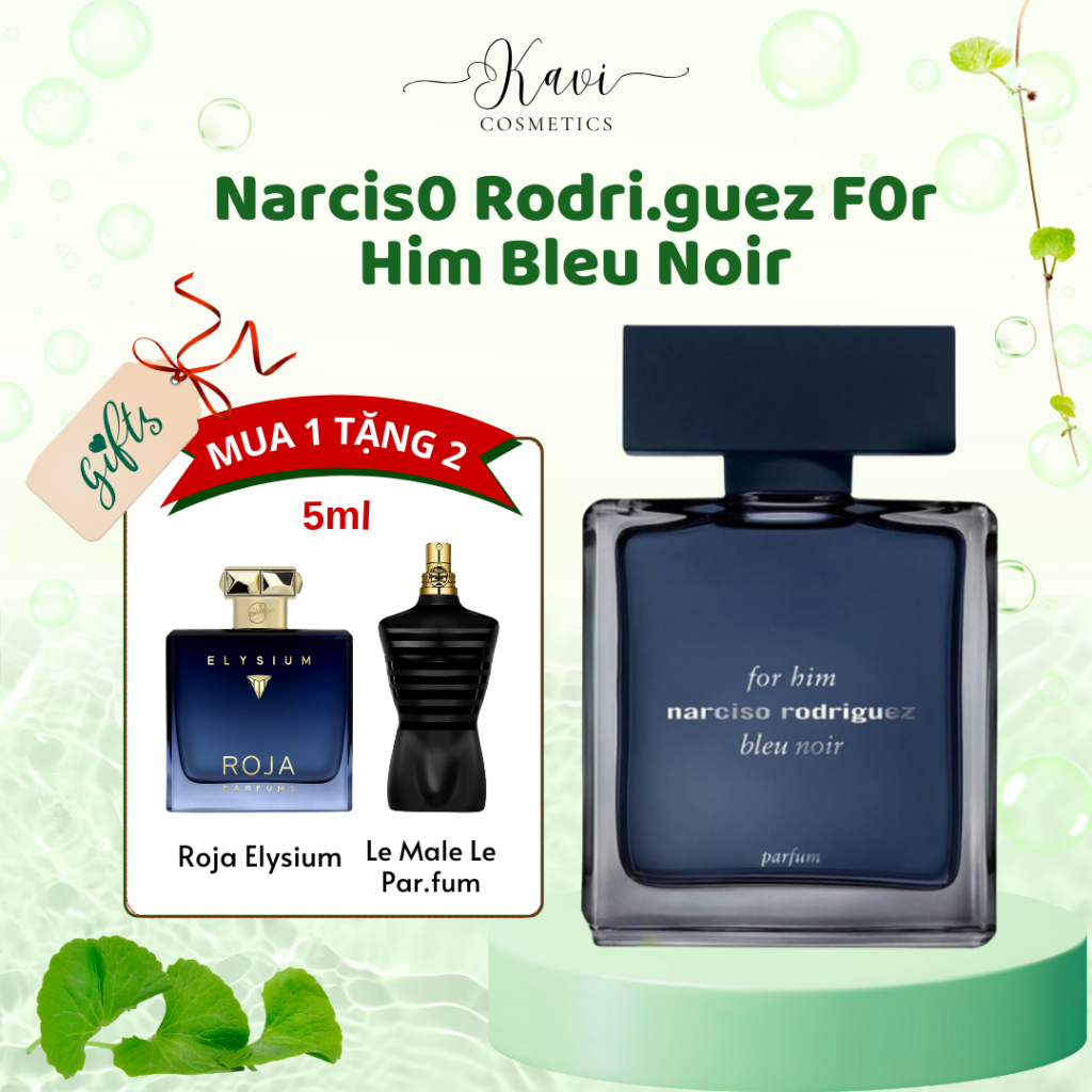 Nước hoa chiết 10ml nam Narciso Rodriguez For Him Bleu Noir sang trọng ...