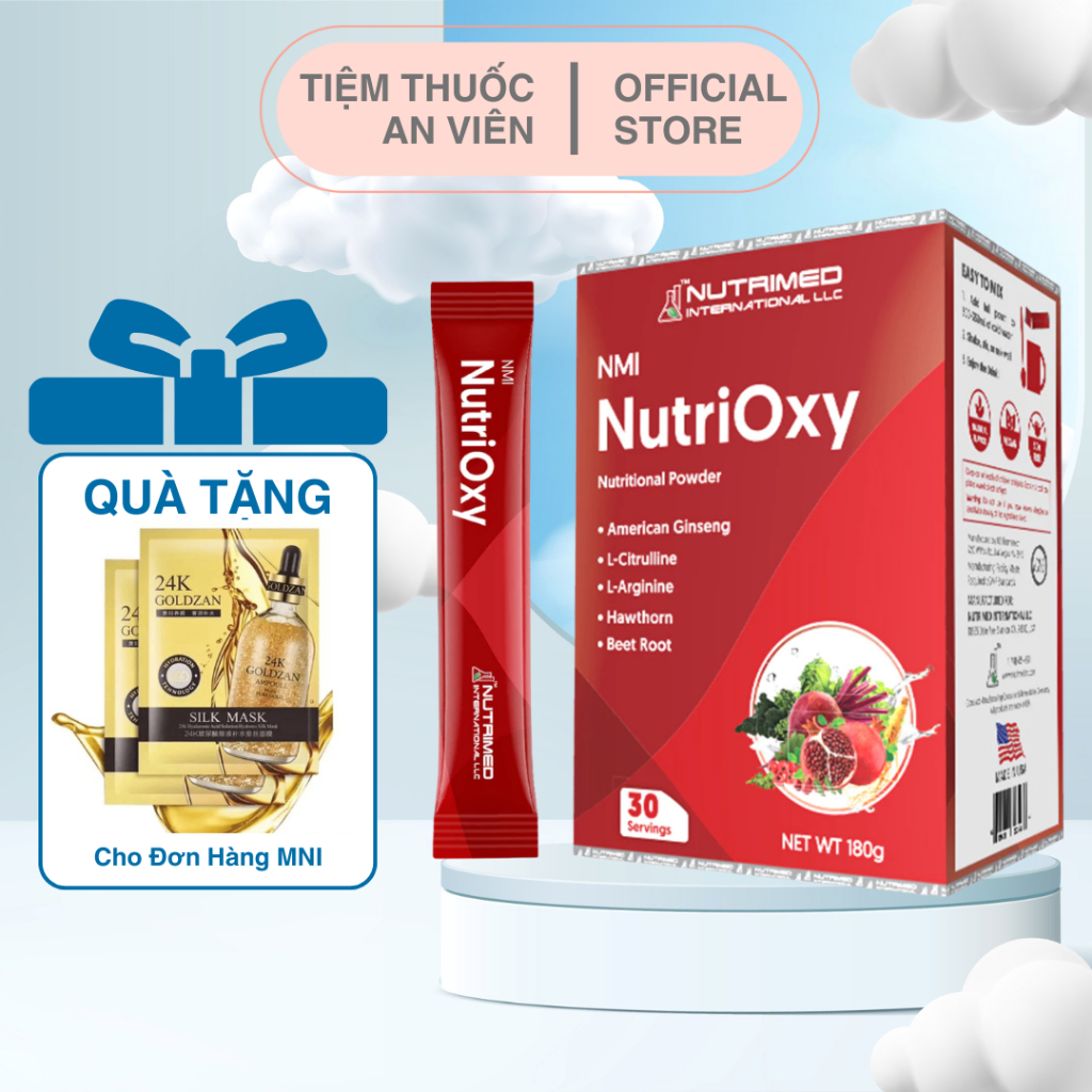 [CHÍNH HÃNG] Thực phẩm bổ sung NMI Nutrioxy NUTRIMED tăng cường sức ...