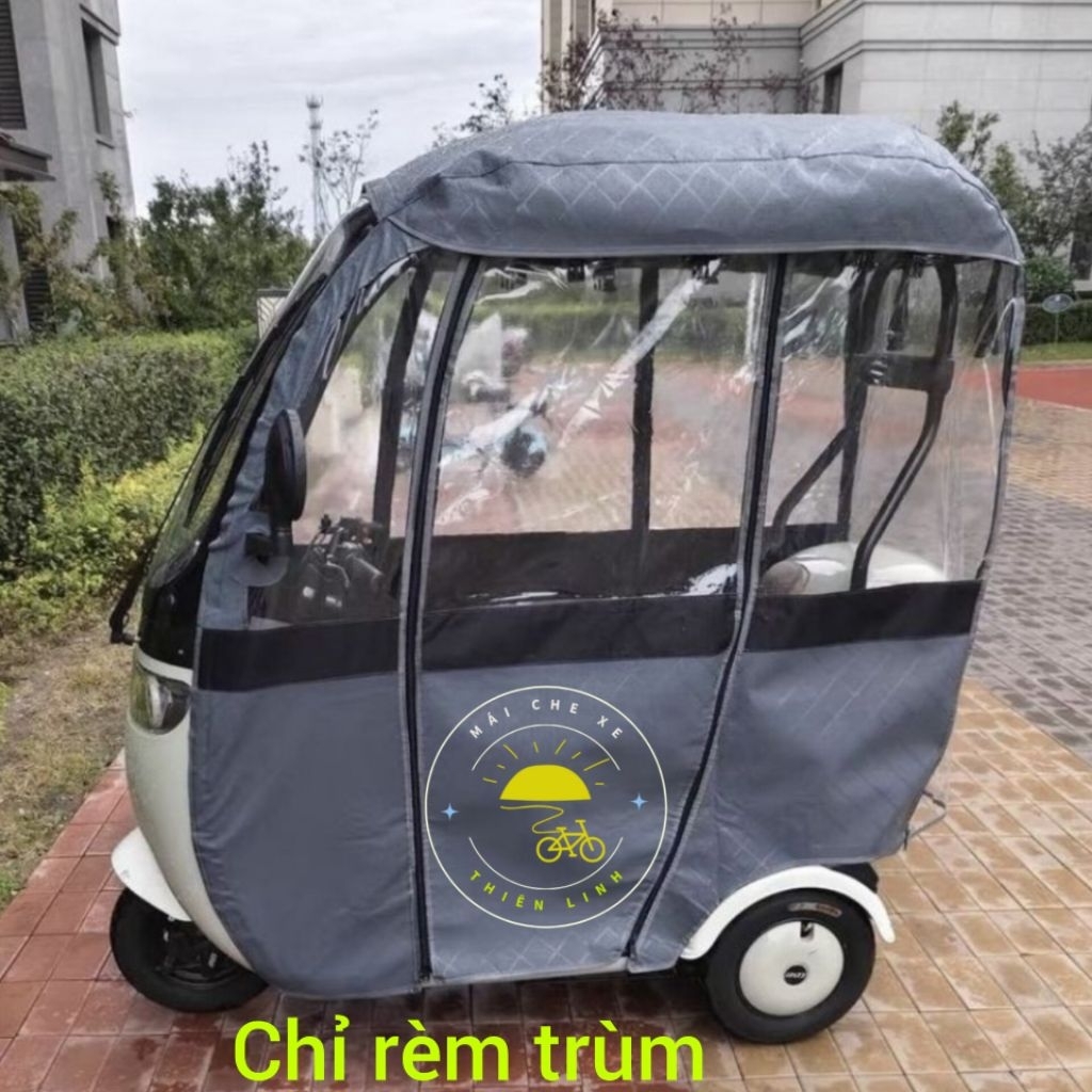 Trùm xe điện 3 bánh XIAO DAO XIAO HAITUN/XIAO HAI TUN- KL12 - Q1 và JIE ...