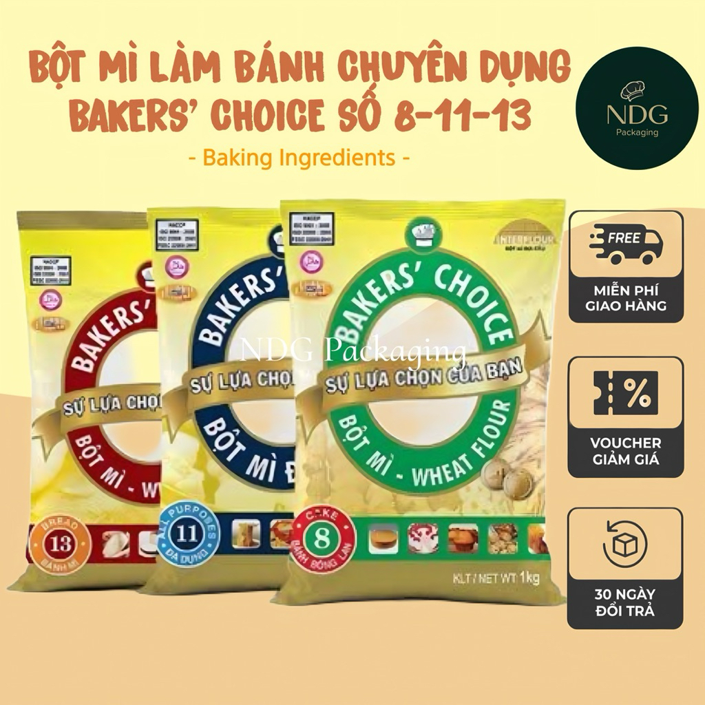 Bột Mì Baker Choice số 8-11-13 - Bột mì làm bánh chuyên dụng Baker ...