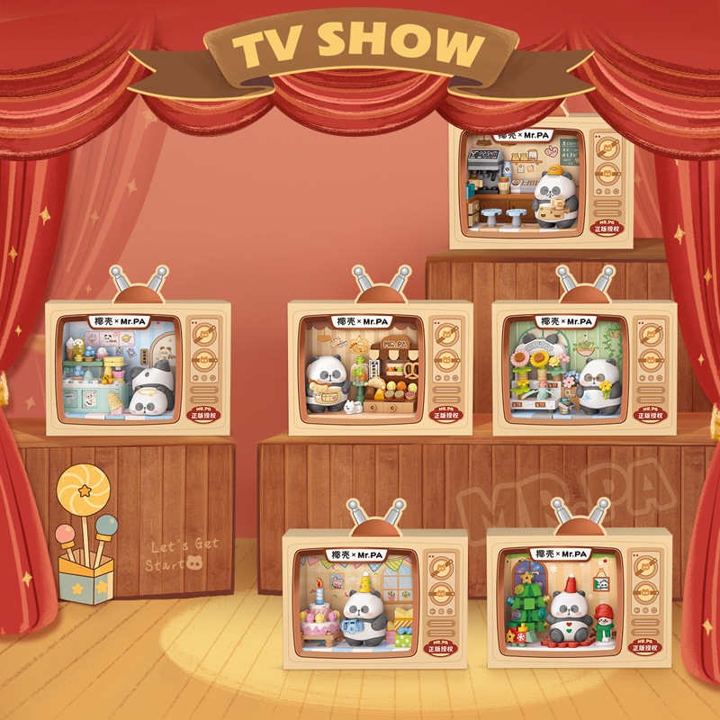 (Hộp Mù Ngẫu Nhiên) Đồ Chơi Lắp Ráp Mô Hình Tivi Show Cute | Shopee ...