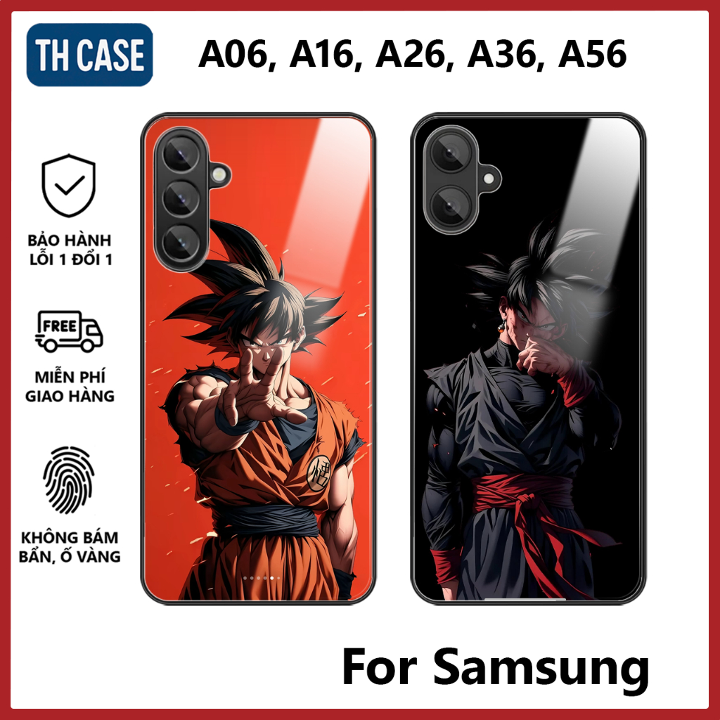 Ốp lưng cho Samsung A06/A16/A26/A36/A56 4G/5G mẫu Son Goku anime Dragon ...