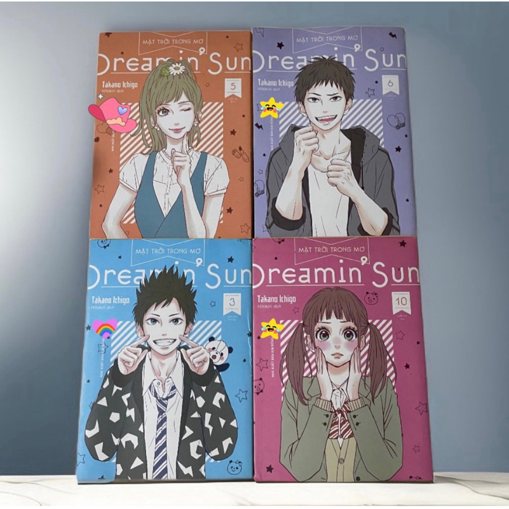 Sổ Tay - Dreamin Sun 3 5 6 10 (sổ tay manga) Mặt Trời Trong Mơ | Shopee ...