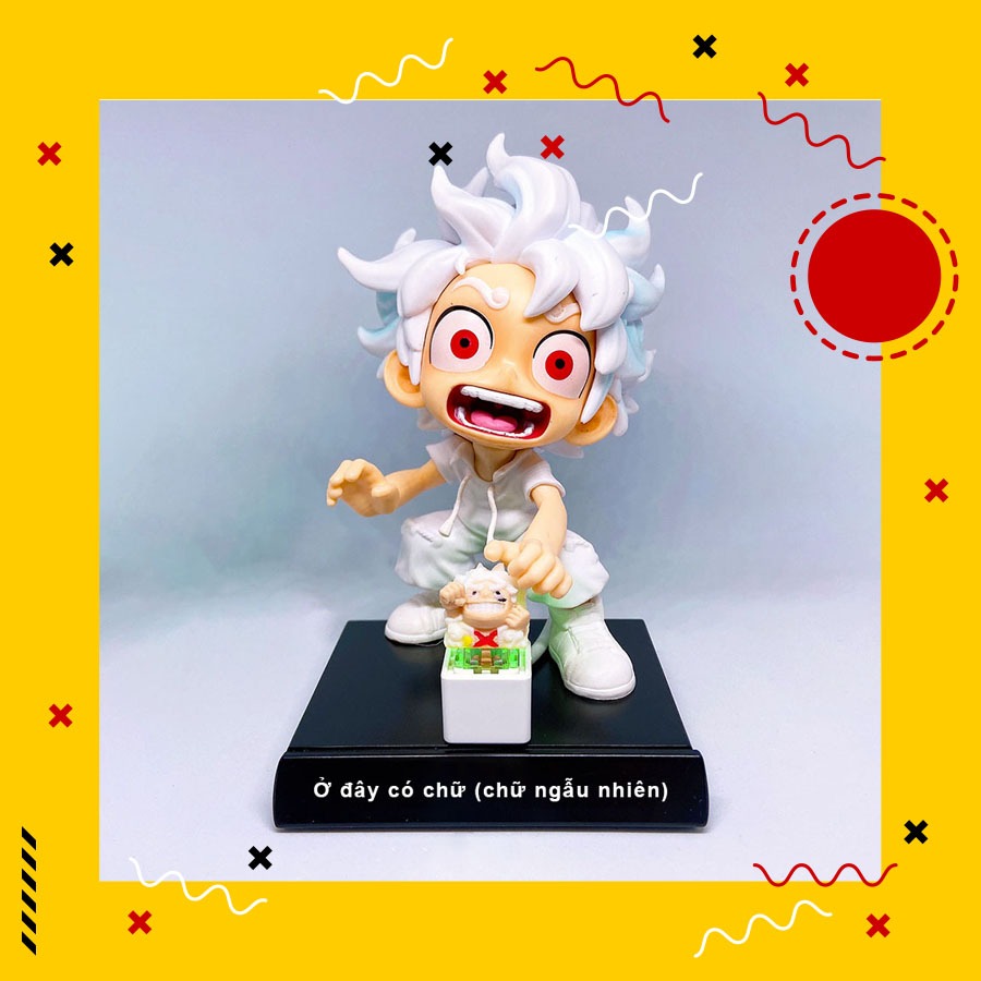 Nút nguồn PC dây 2m LED RGB Naruto, OnePiece, Songoku, dùng song song ...