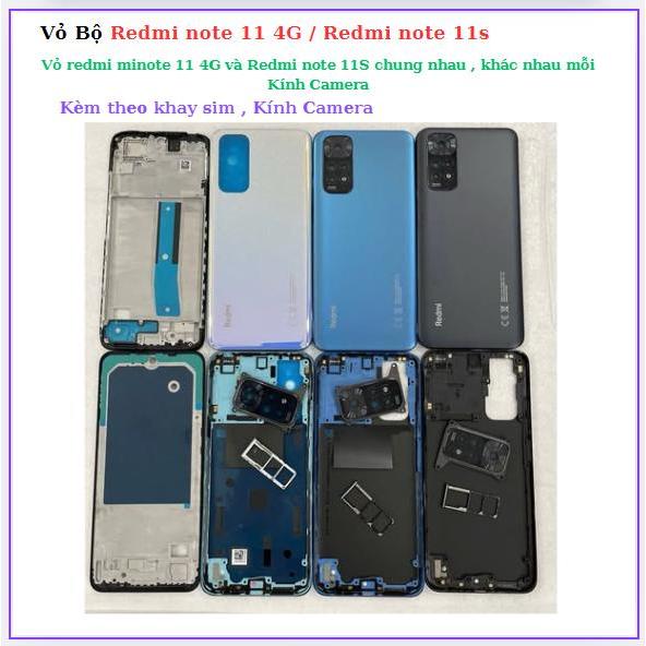 Vỏ Bộ xiaomi Redmi Note 11 4G,redmi note 11s 4G | Shopee Việt Nam