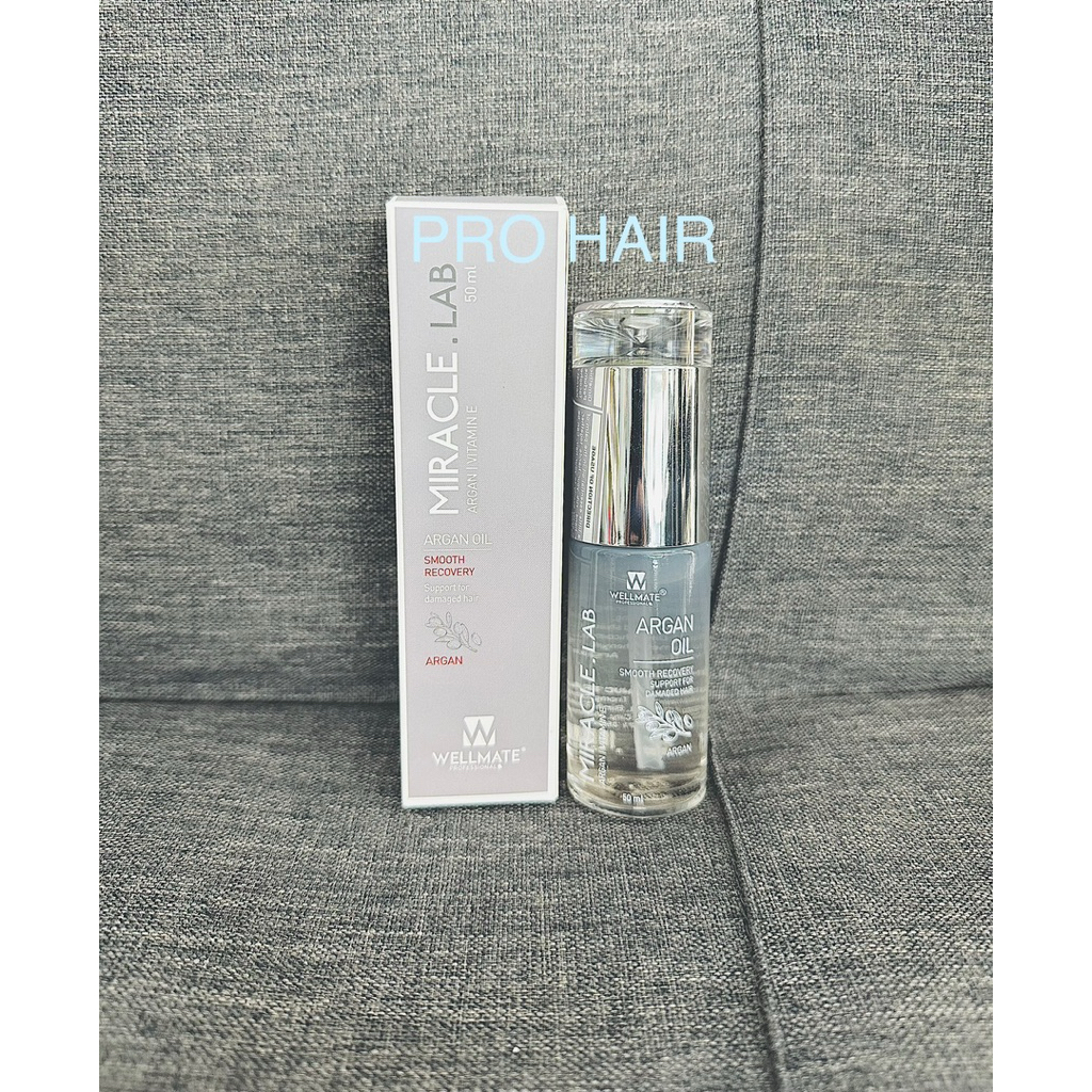 TINH DẦU DƯỠNG TÓC MIRACLE.LAB ARGAN Oil Smooth Recovery 50ml, thơm mềm mượt dành cho tóc khô xơ ...
