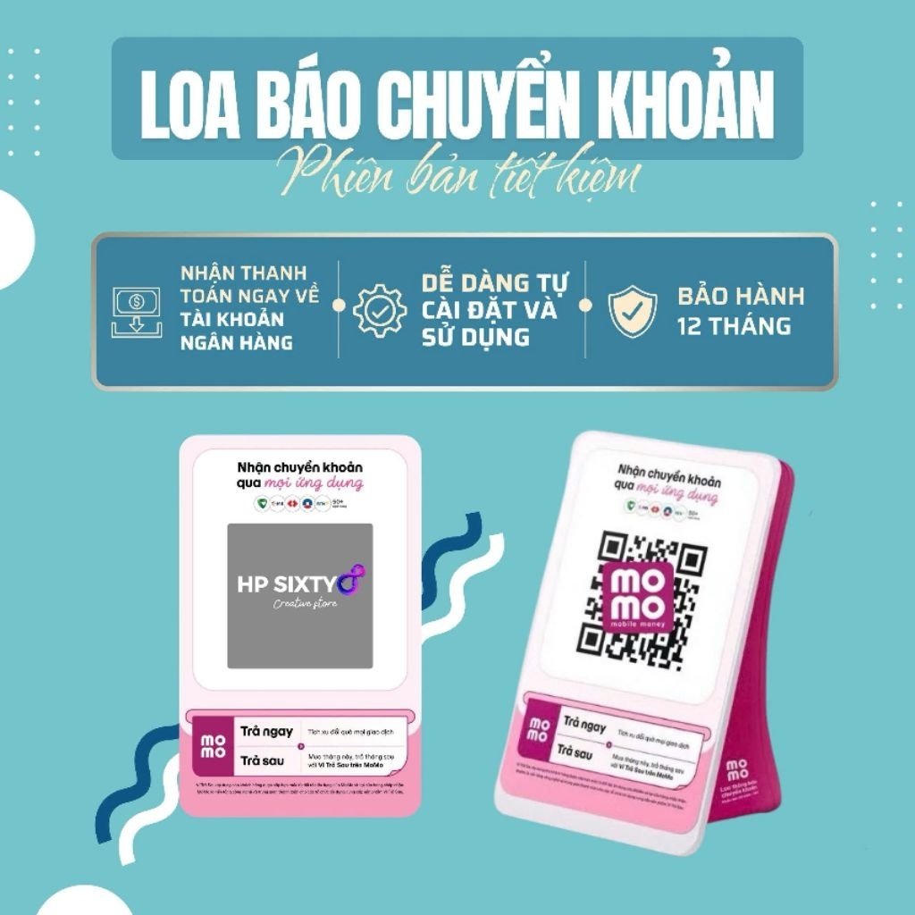 Loa Báo Chuyển Khoản Ngân Hàng l Soundbox MoMo l Phiên Bản Tiết Kiệm l ...