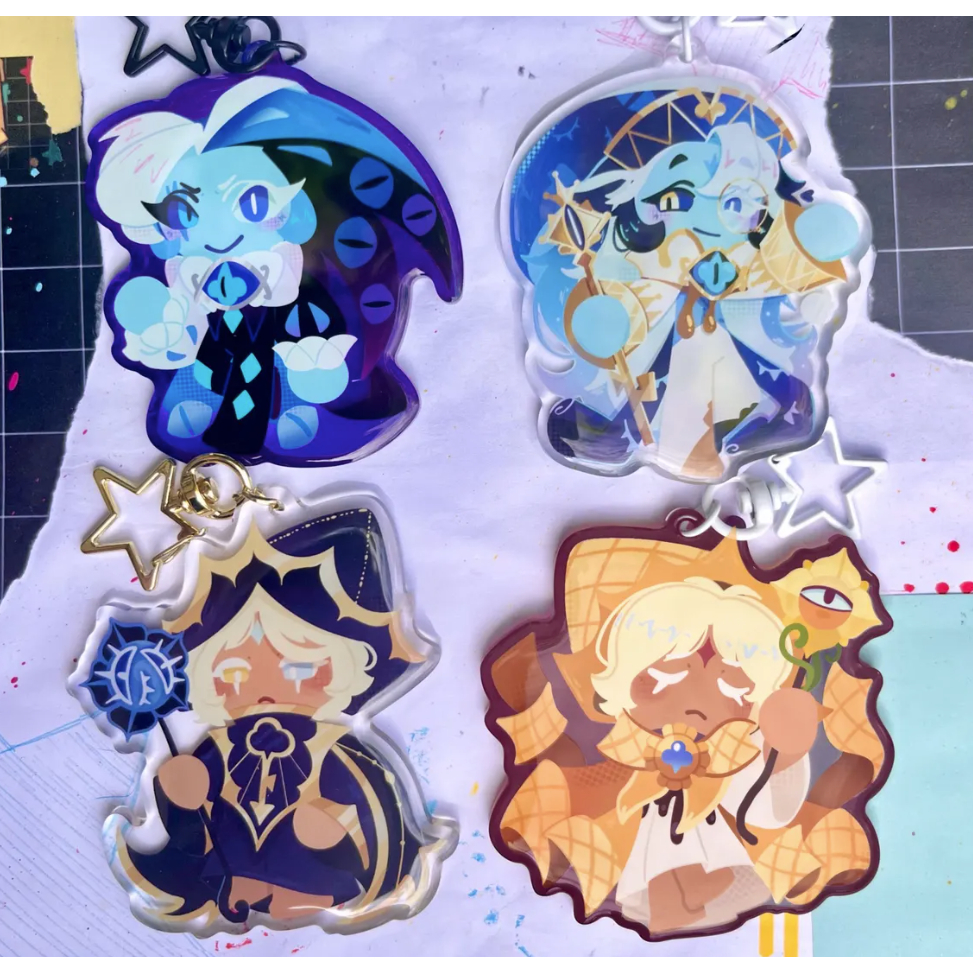 CRK Cookie Run Kingdom Keychain | Shopee Việt Nam
