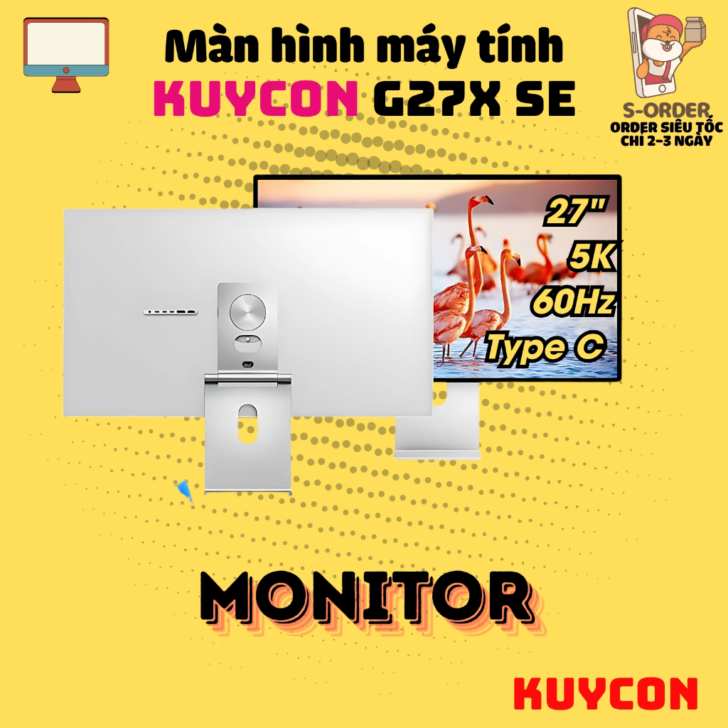 Màn Hình KUYCON G27X SE 27 inch 5K IPS – Độ Phân Giải 5120×2880, HDR ...