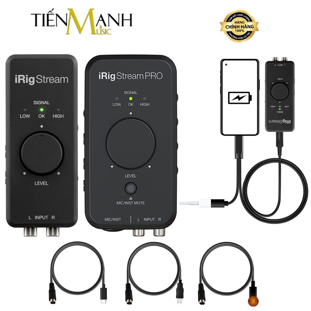 [Chính Hãng Ý] Thiết Bị Thu Âm, Livestream iRig Stream Stereo, Stream ...
