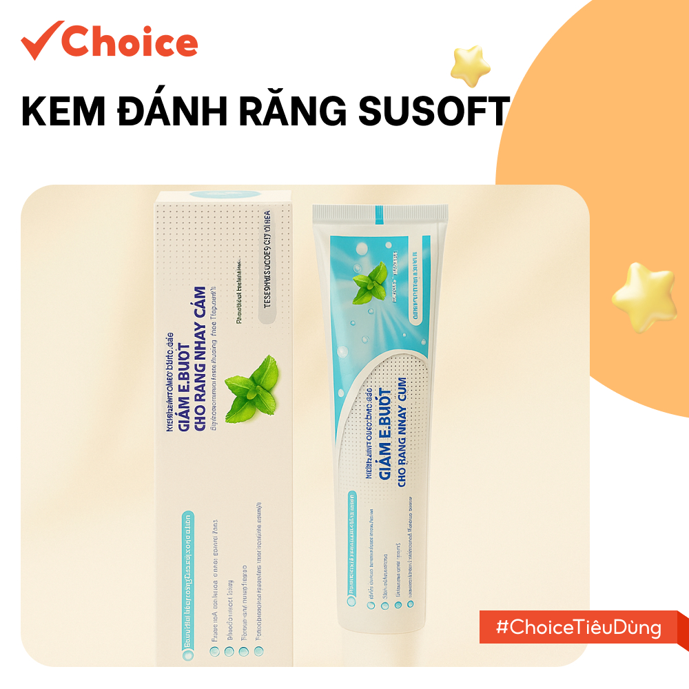 [Choice] Kem Đánh Răng SUSOFT MIJU15 Dành Cho Răng Nhạy Cảm 130g ...