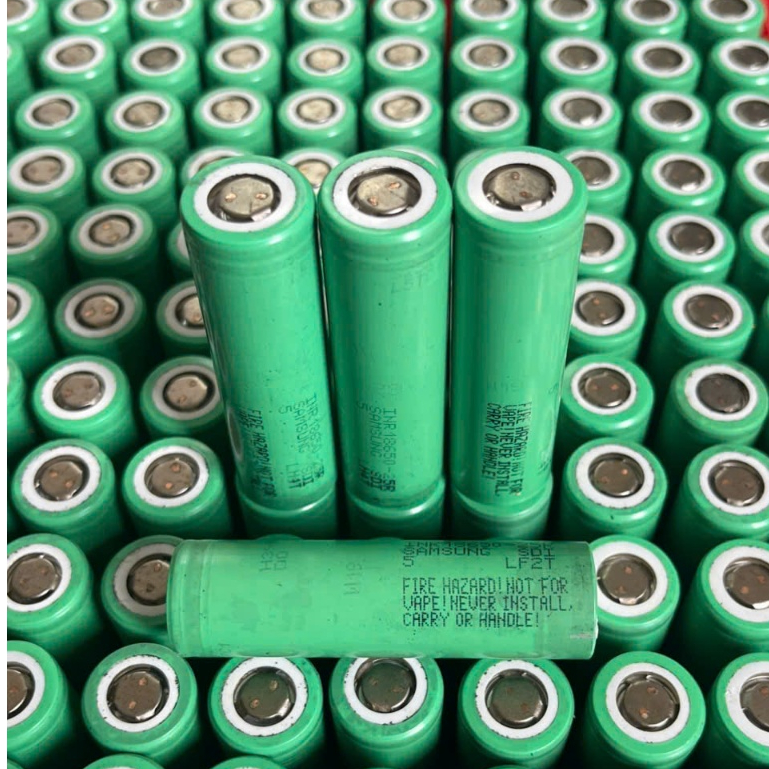 Cell Pin 18650 Sam Sung 25R 3.7v 2500mAh Nội Trở 12-14mΩ Xả 12c 35a ...