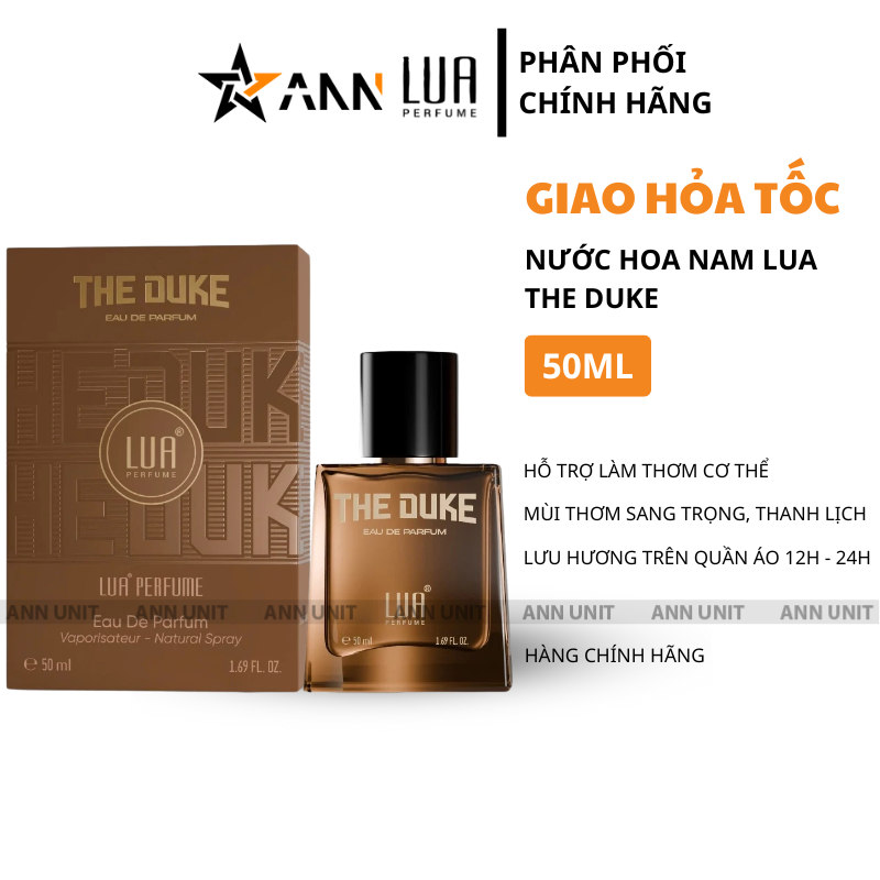 Nước Hoa Lua Perfume The Duke 50ml - Nước Hoa Nam Mùi Sang Trọng Thanh ...