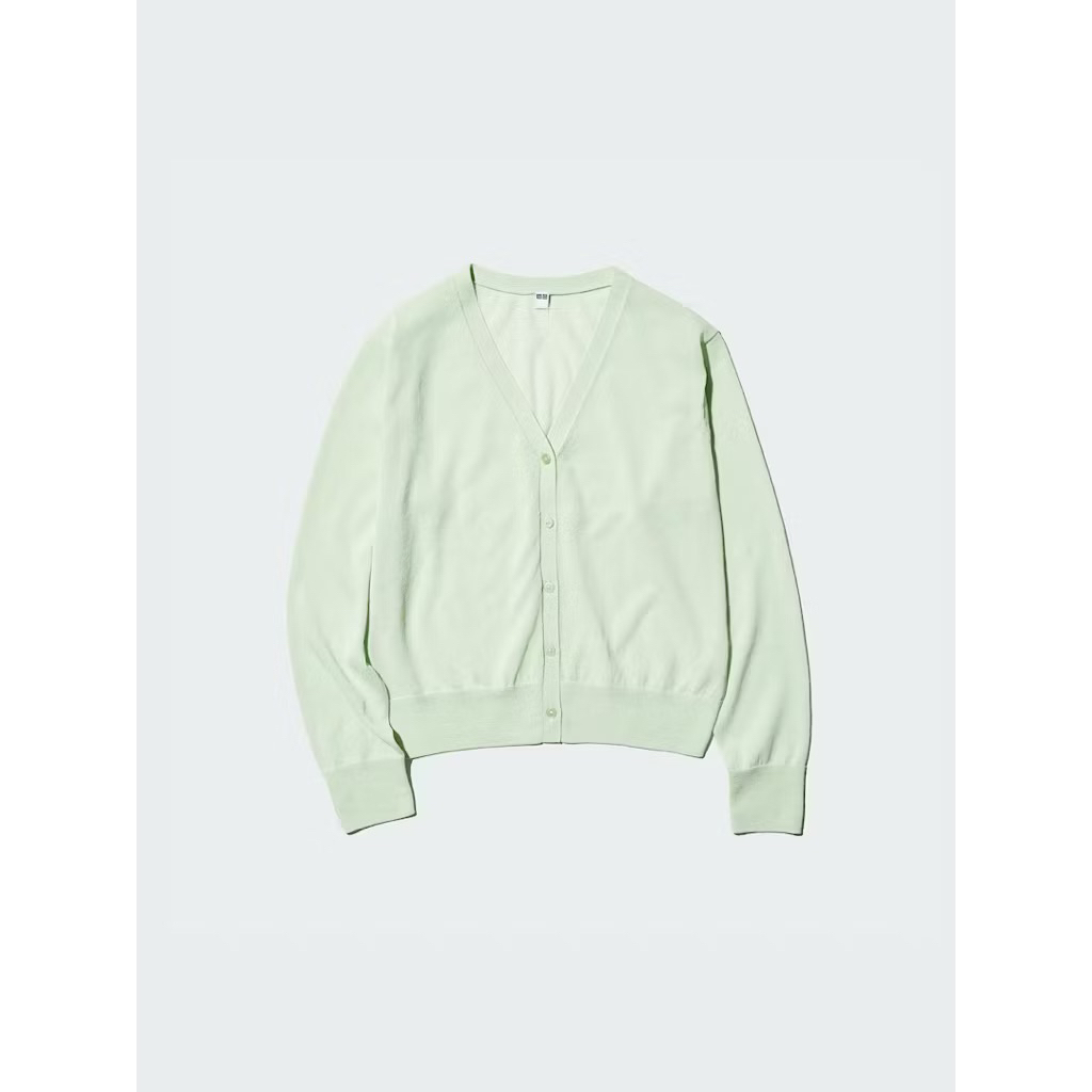 Pass áo cardigan len mỏng uniqlo nguyên tag | Shopee Việt Nam