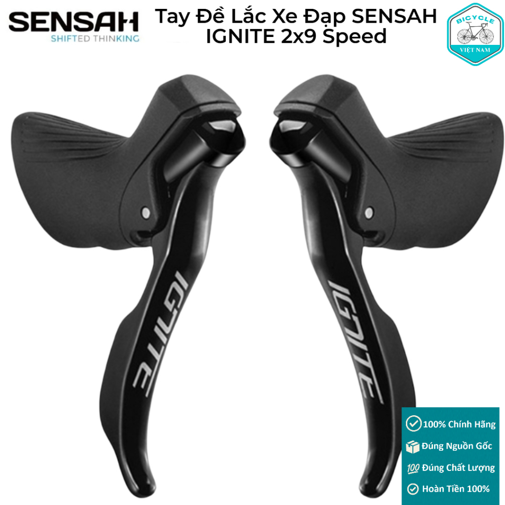 Tay Đề Lắc Xe Đạp SENSAH IGNITE 2x9 Speed – Chính Hãng, Cho Xe Road 18 ...