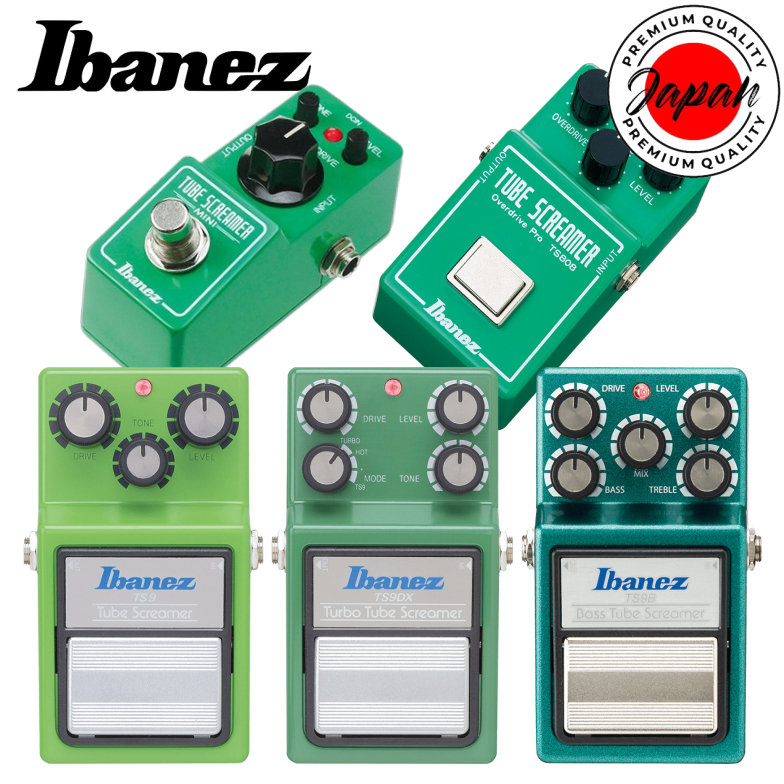 Ibanez TUBE SCREAMER MINI/TS808/TS9/TS9DX/TS9B MADE IN JAPAN Guitar ...