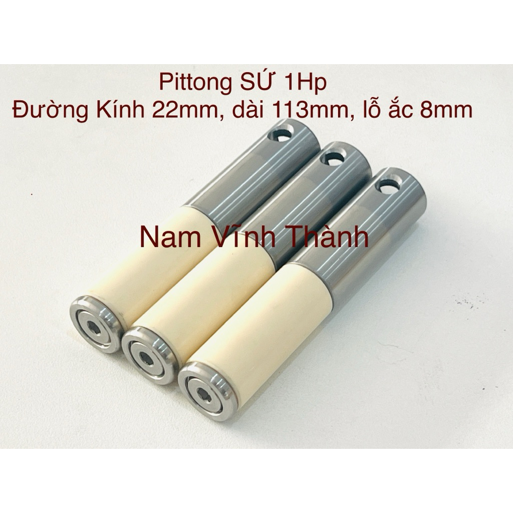 Pittong Sứ, Ty Sứ 1Hp Đầu xịt rửa xe, Sứ Caremic loại tốt/ Ty 22mm dài ...