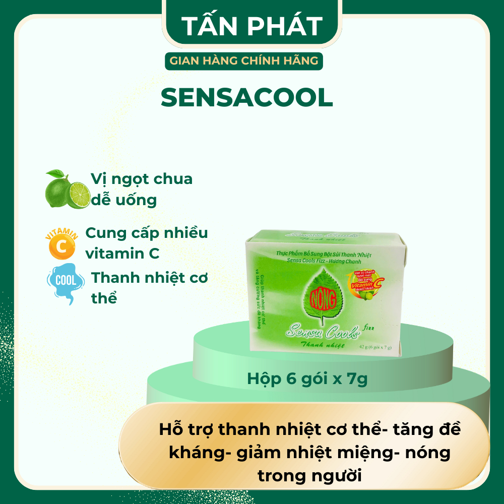 Sensa Cools - Bột Sủi Thanh Nhiệt Giá Tốt, Chính Hãng, Chất Lượng ...