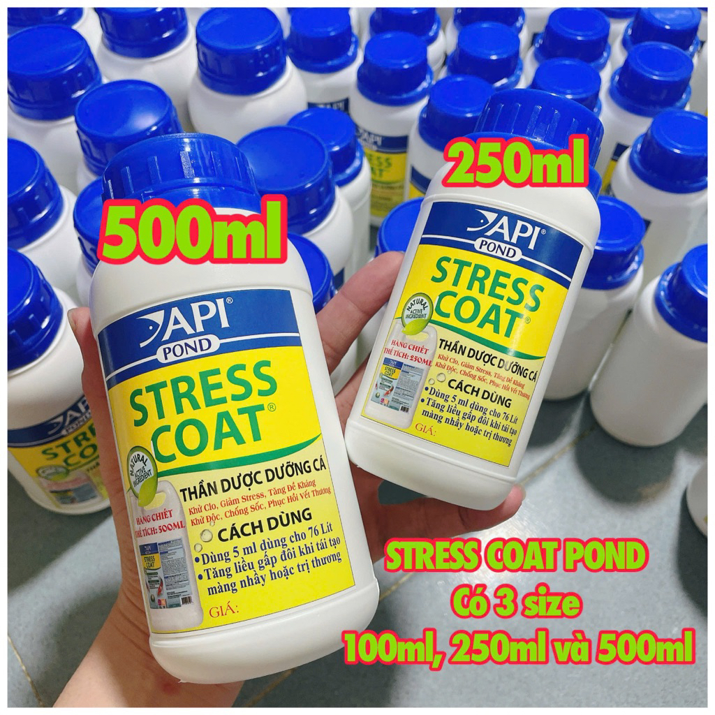 Api Stress Coat Pond - Thần Dược Cá Cảnh (Chiết Lẻ Từ Can 3890ml ...