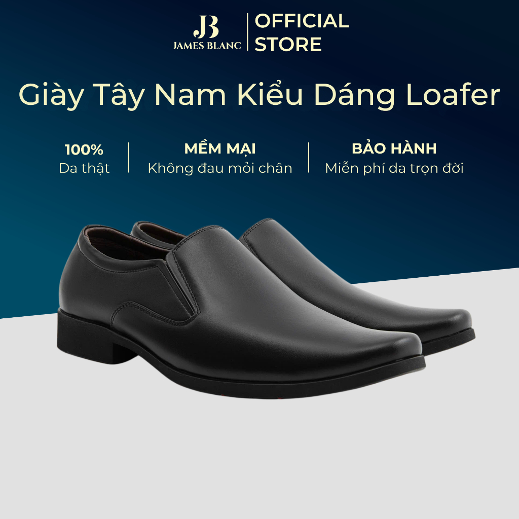 Giày Tây Nam G-597 JB JAMES BLANC Giày da bò cao cấp, chất da mềm mịn ...