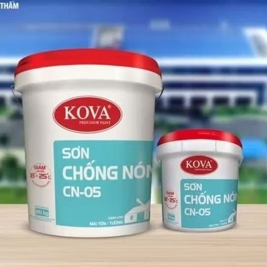 KOVA CN-05 Sơn Ngoại Thất Chống Nóng Cho Mái Tôn Và Tường | Shopee Việt Nam