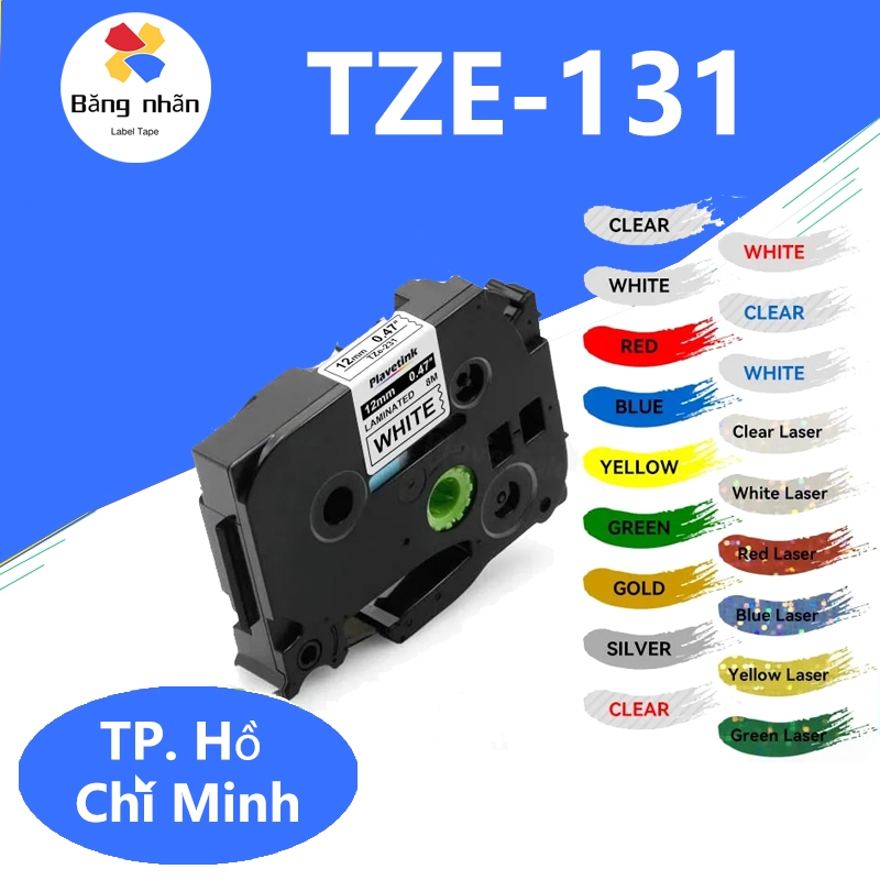 Nhãn Brother TZE131 TZE121 cho Brother P-touch TZE 131 Nhãn Băng dính ...
