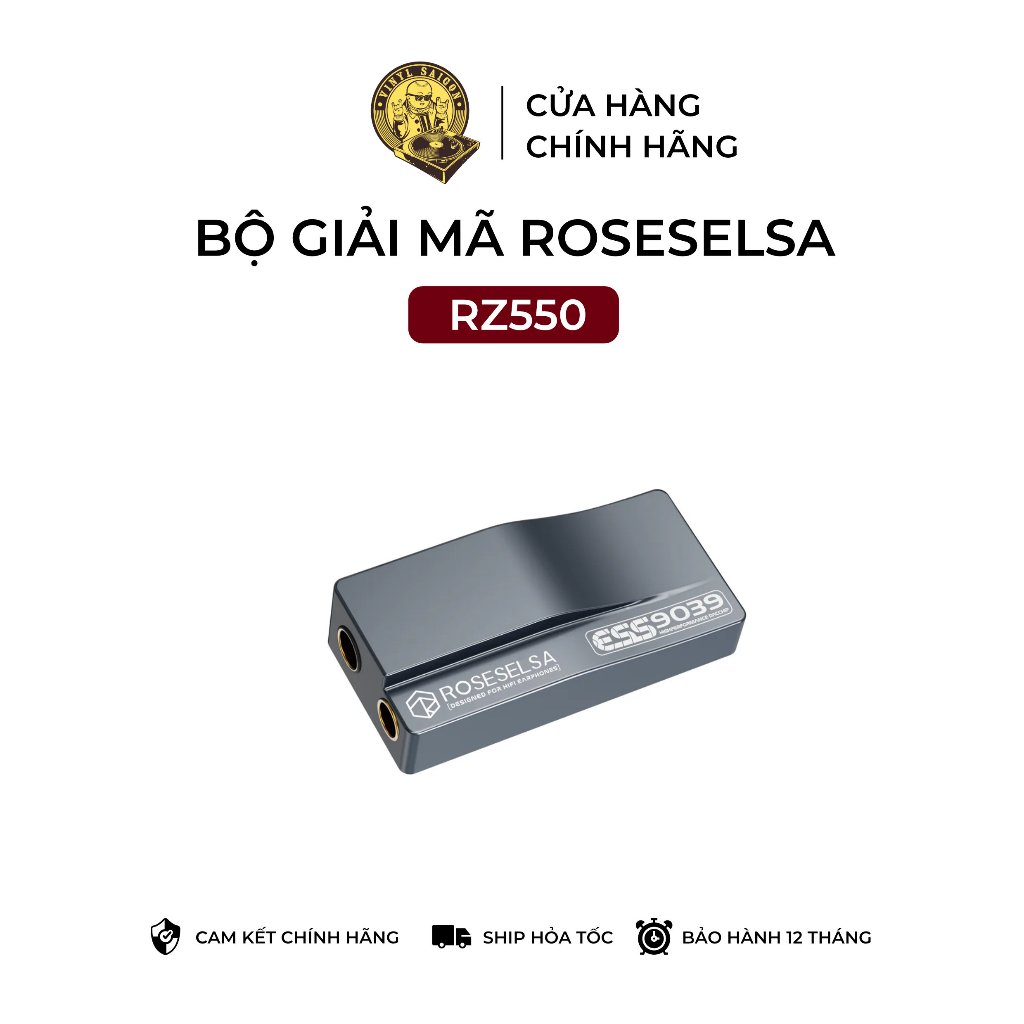 Bộ giải mã Roseselsa RZ550 USB-C dac/amp - Bảo hành 12 tháng | Shopee ...