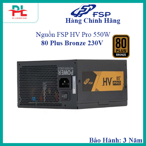Nguồn FPS HV PRO 550 PPA5505404 BRONZE/DÂY LIỀN/EU/ĐEN - Hàng Chính ...